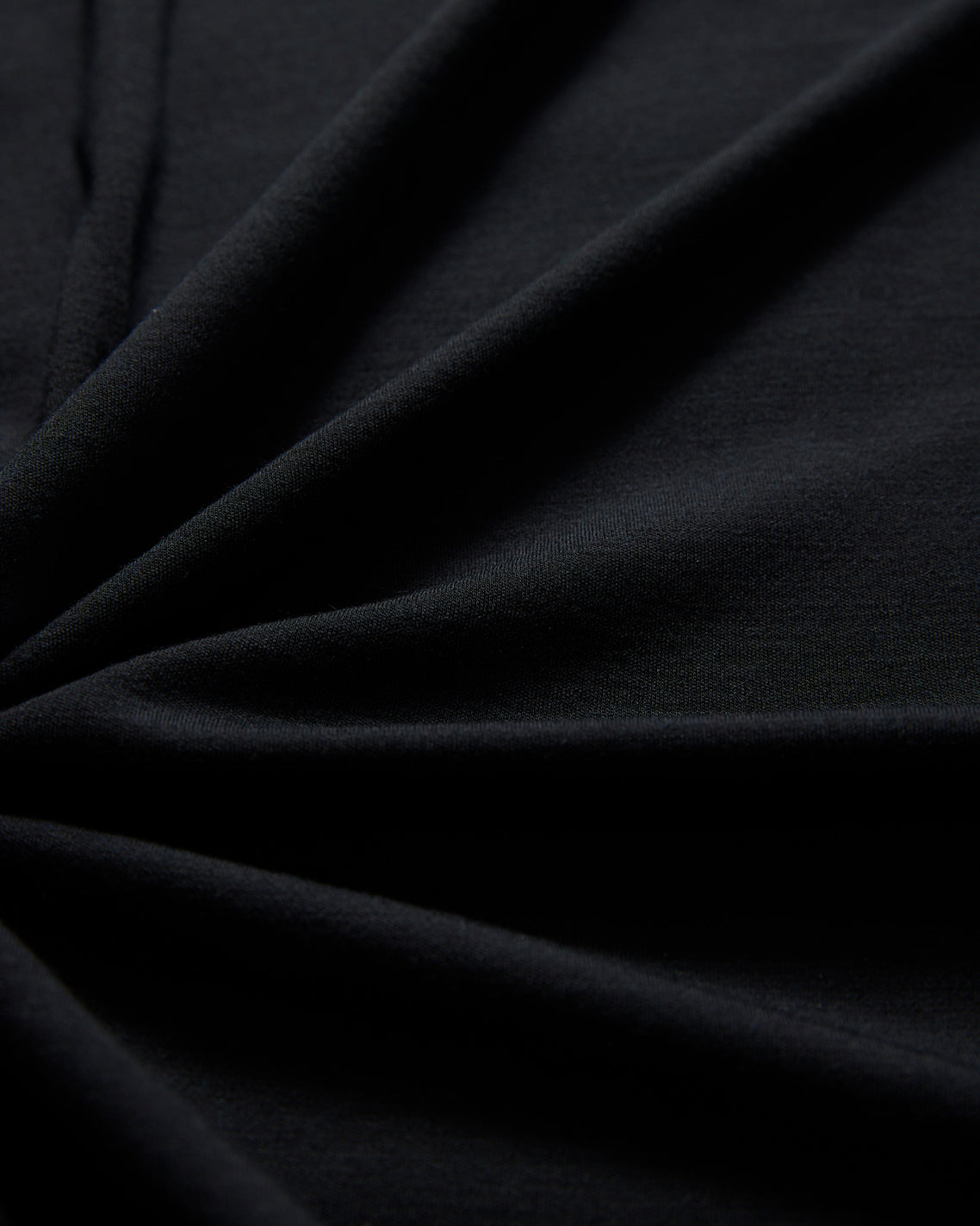 Merino Interlock Fabric (280gsm) - BLACK - Cut Piece 135CM X 185CM ...