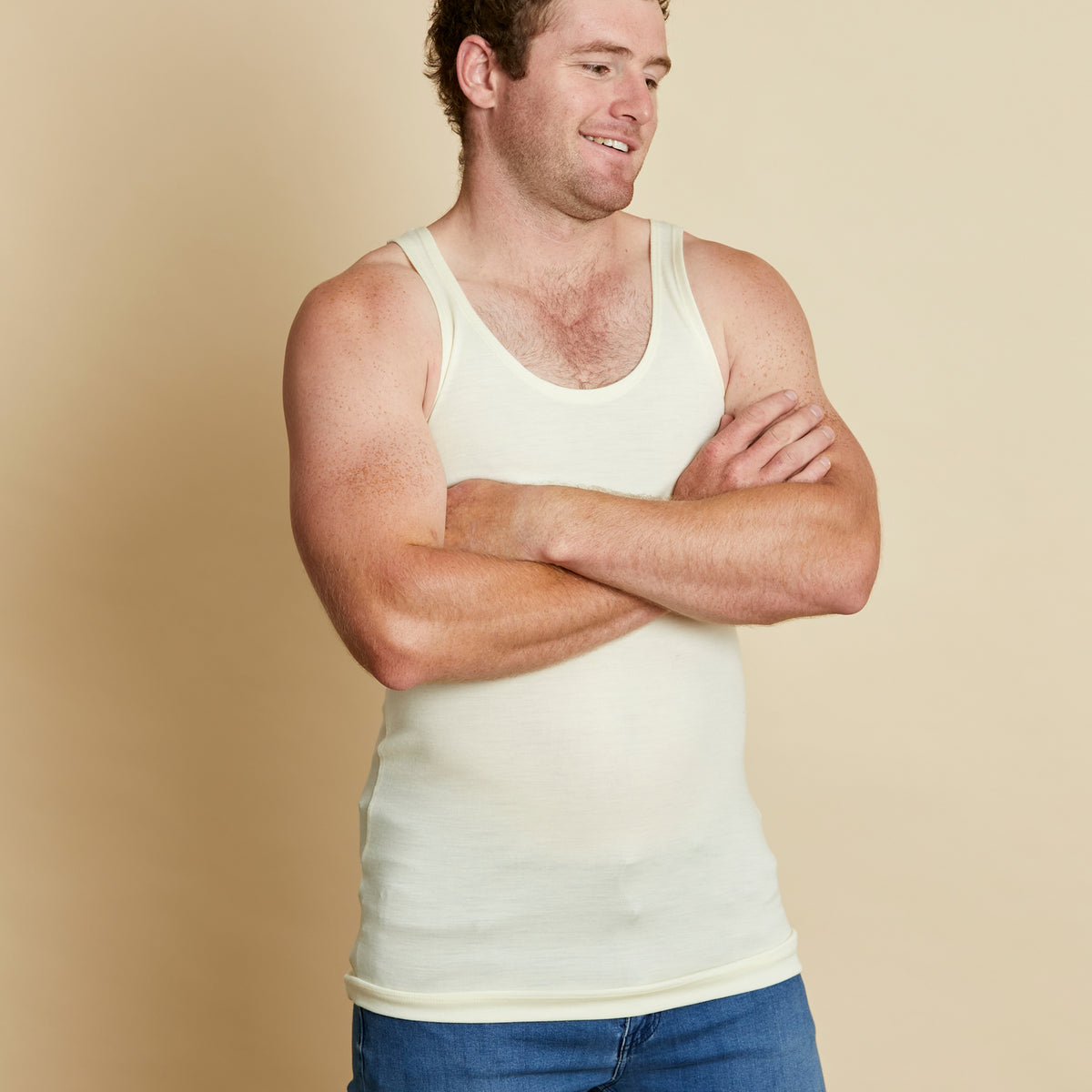 Australian Merino Wool Singlet for men – Woolerina